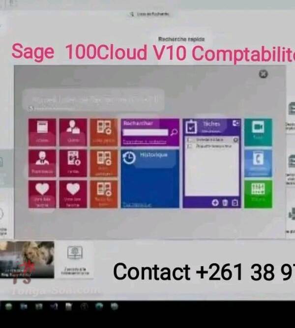 TR5628 : Logiciel Sage 100Cloud V10 Comptabilite Premium (Ben_hassan - Ac
